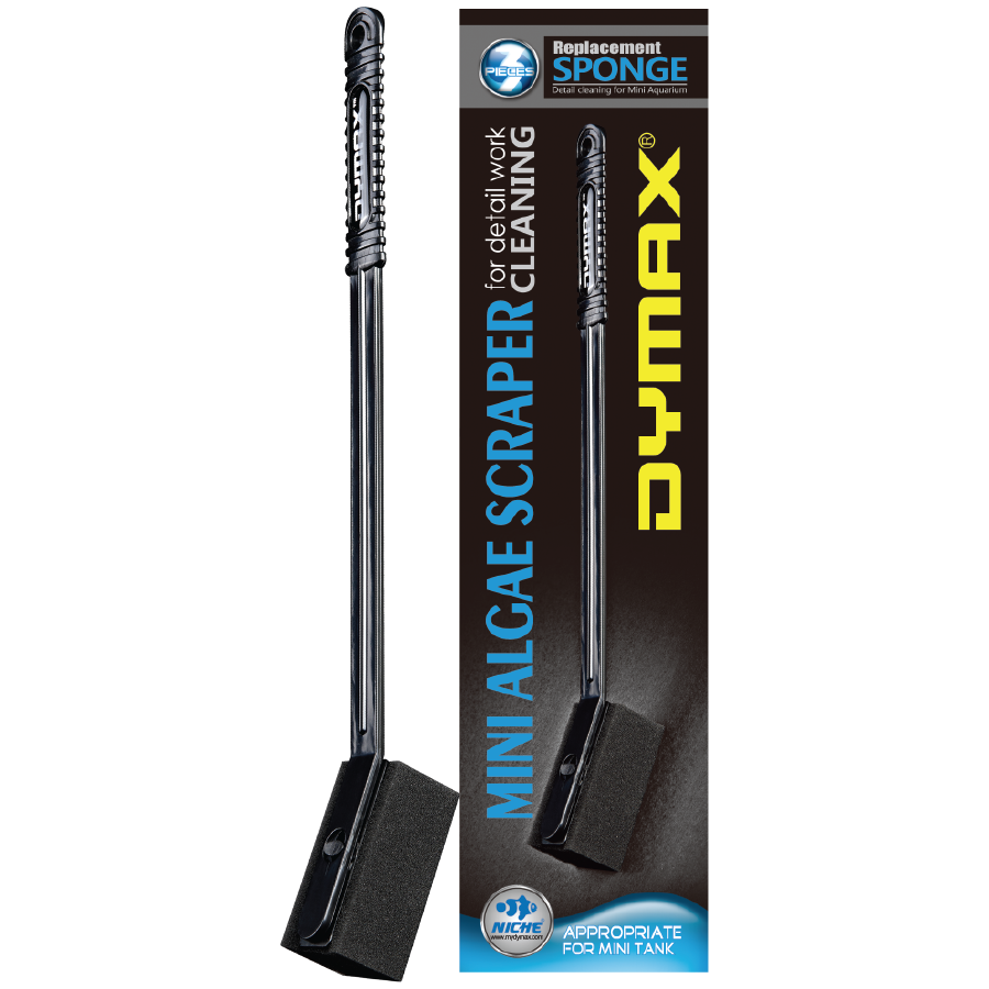 Aquascaping: Mini Algae Scraper (Dymax) 30cm | Aquatic Maintenance Tasmania