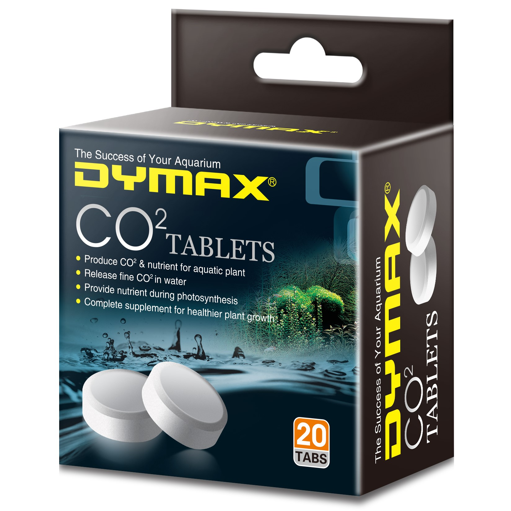 CO2 Tablets (Dymax) 20pk | Aquatic Maintenance Tasmania
